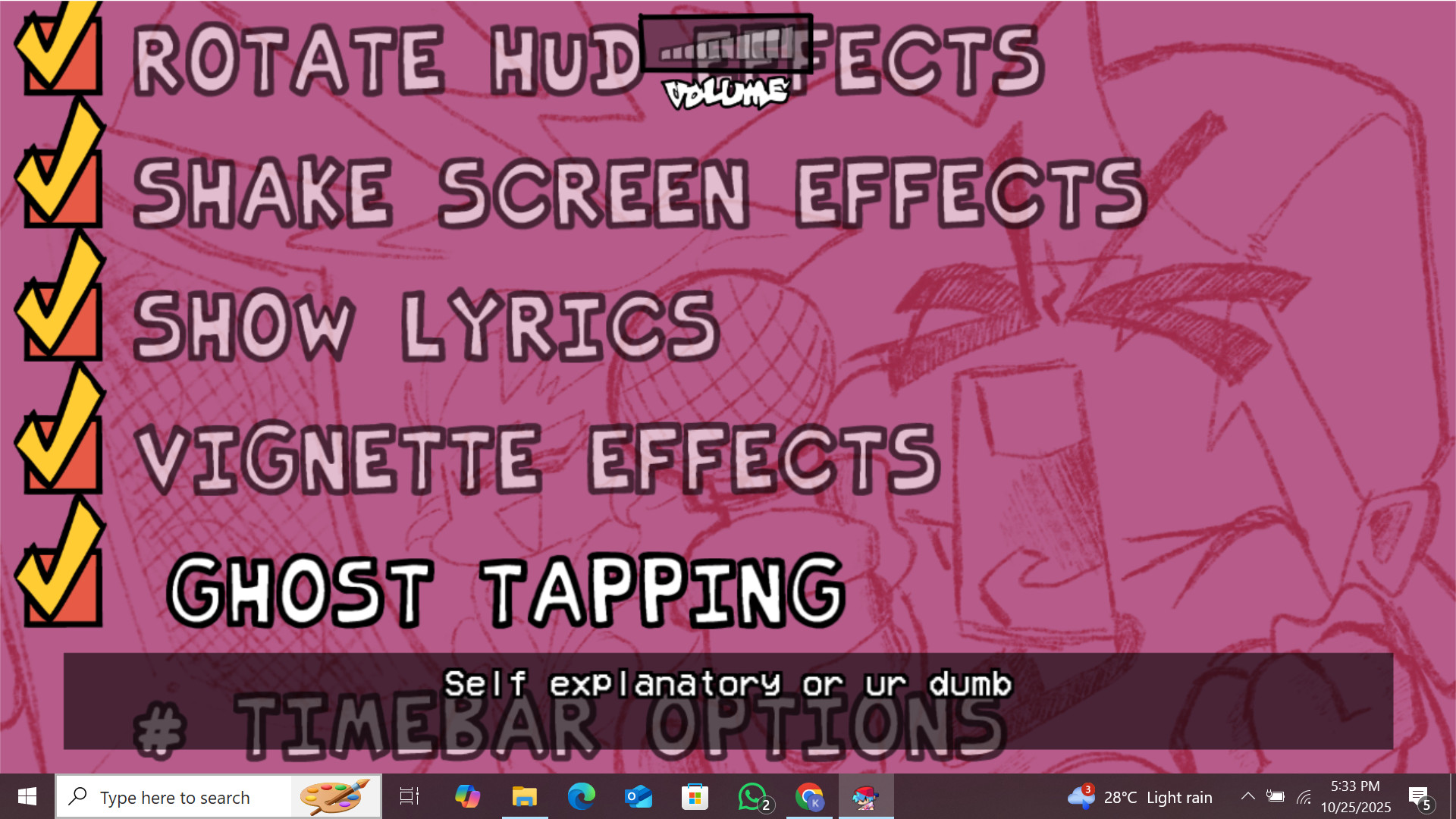 Ghost Tapping With Option for V-Slice Mod for Friday Night Funkin ...