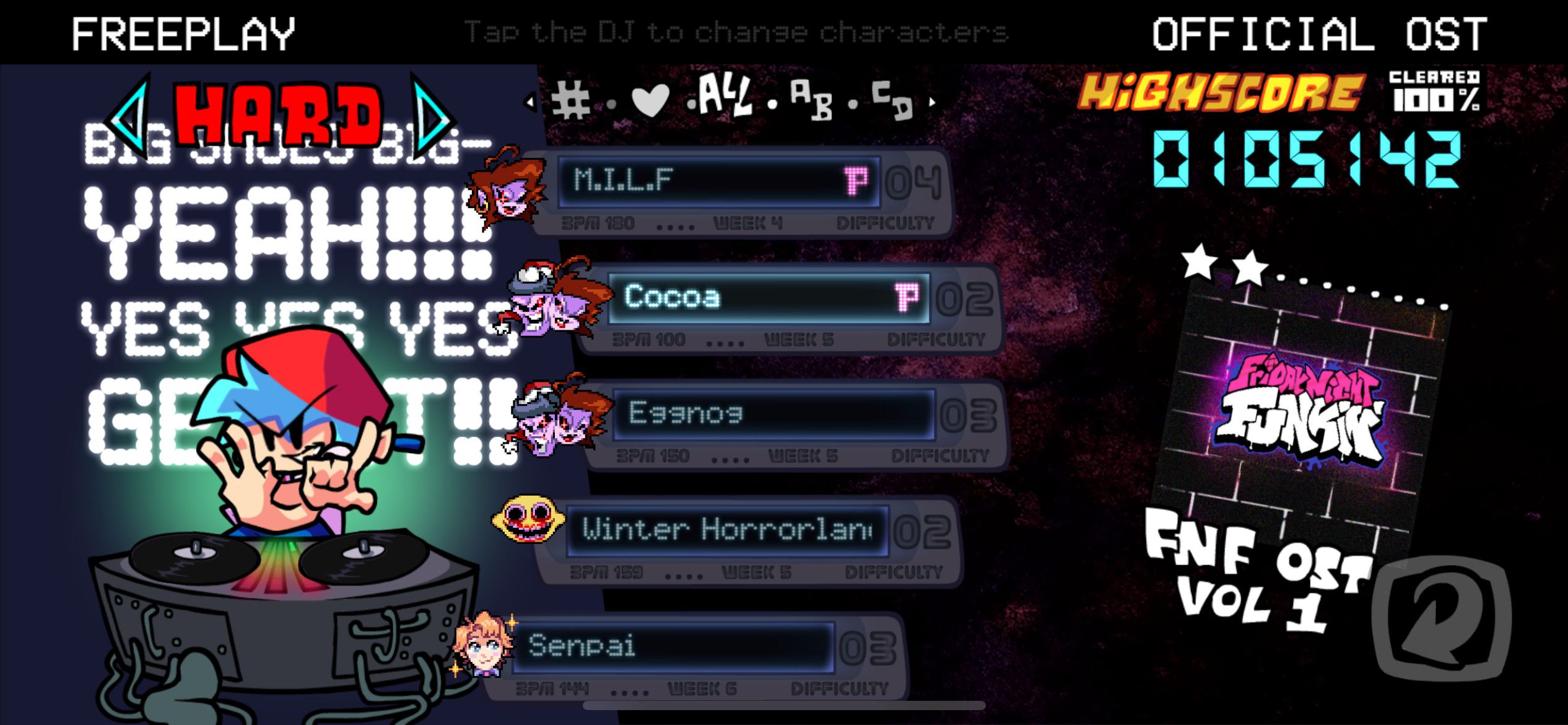 P.A cutscene style boyfriend (v-slice/mobile) Mod for Friday Night ...