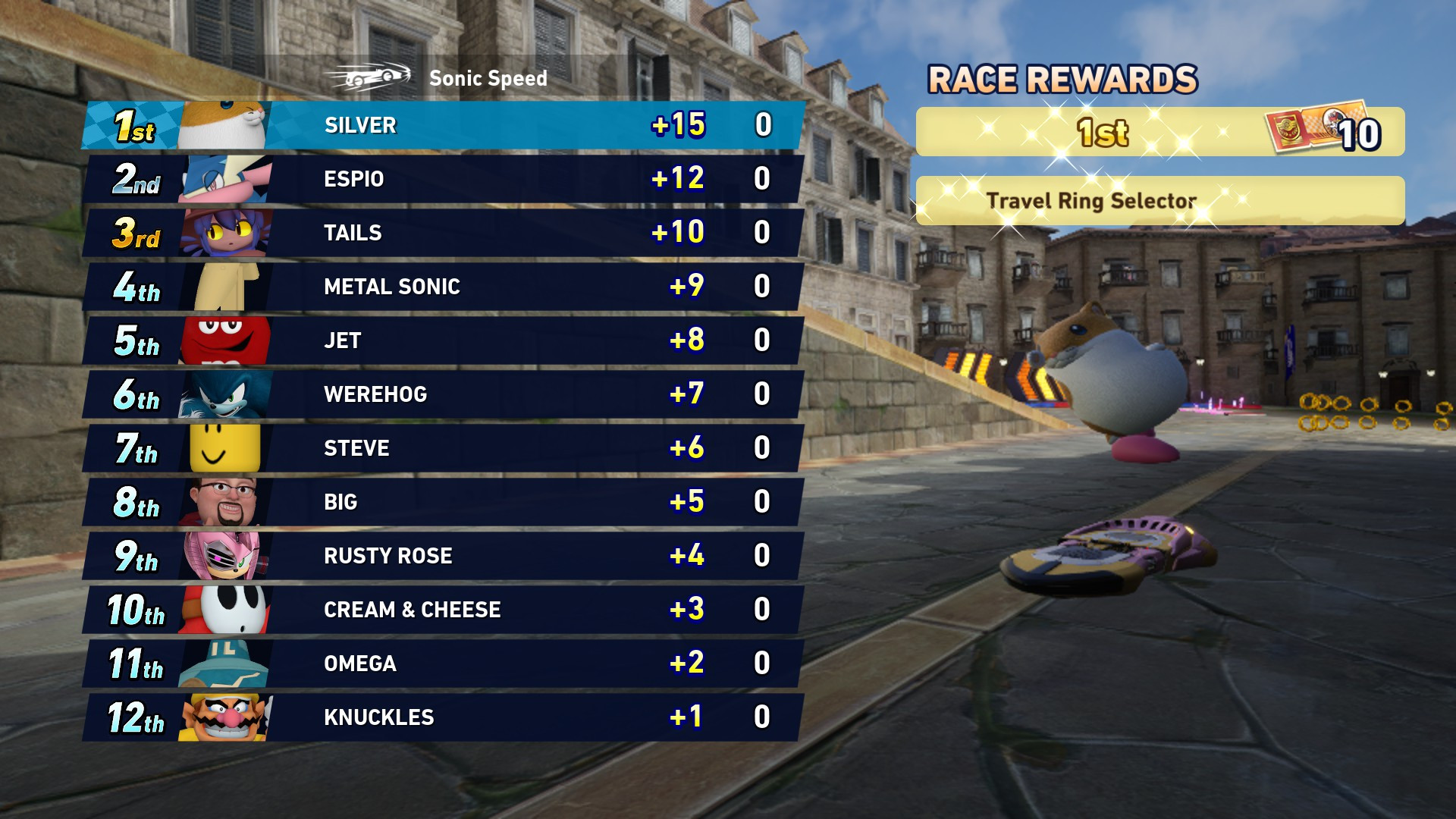 Rick the Hamster Mod for Sonic Racing: CrossWorlds | SR:CW Mods