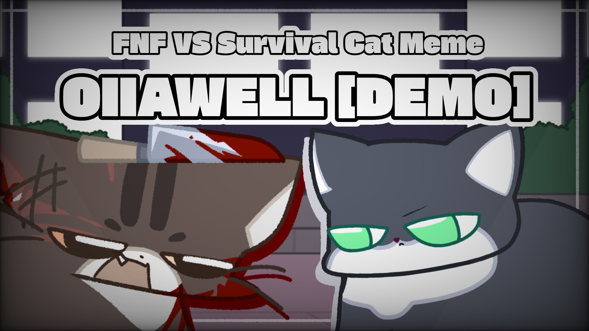 [SENSITIVE CONTENT] FNF : Survival Cat meme : V1 Mod for Friday Night ...