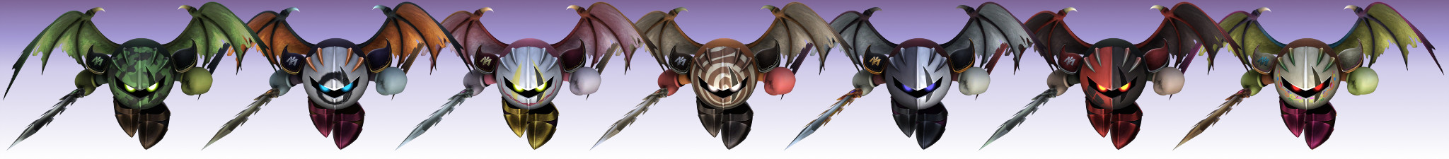 PM Dark Meta Knight Pose Cosmetic Pack Mod for Super Smash Bros. Brawl ...