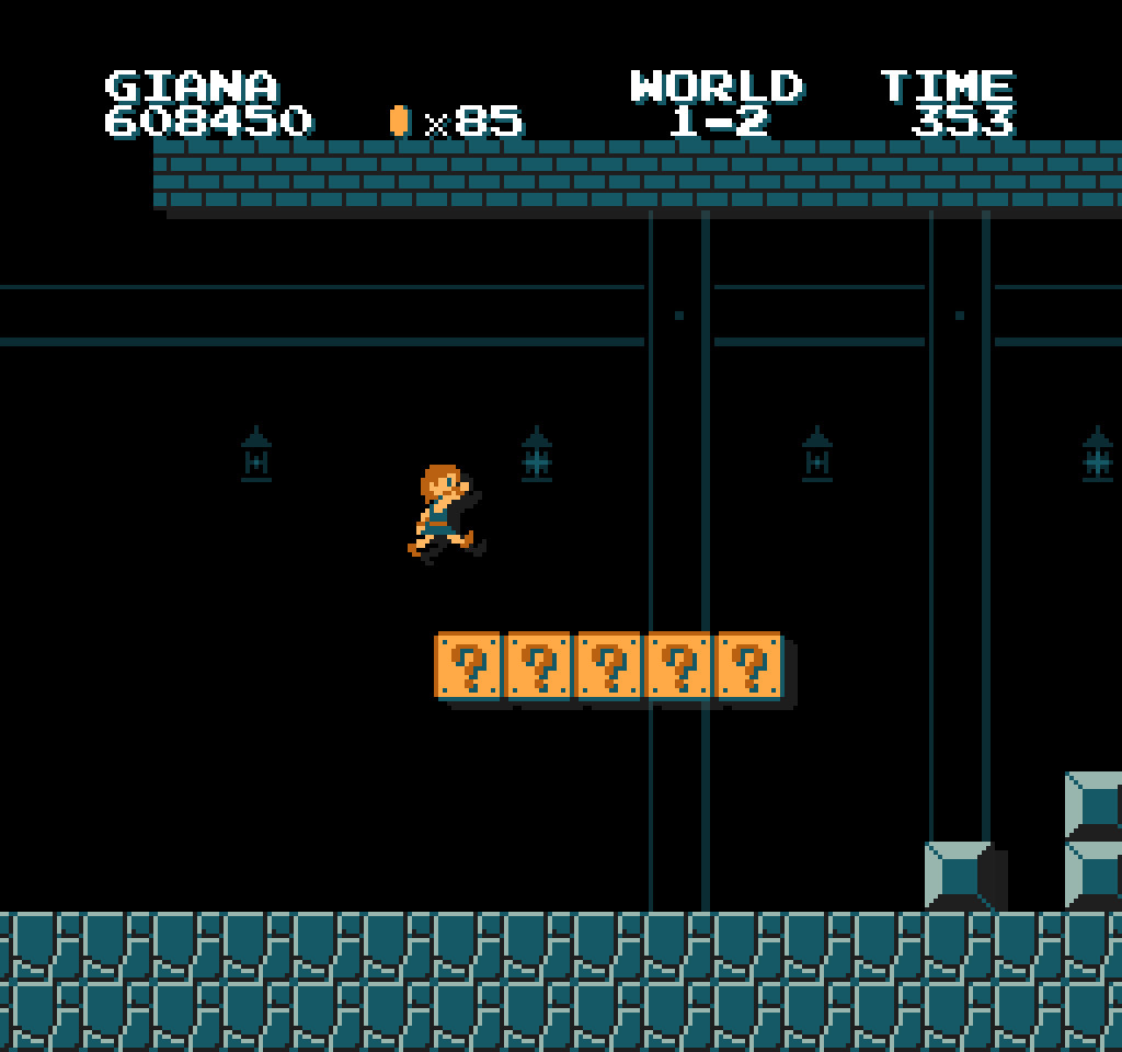 Giana Sisters Mod for Super Mario Bros. Remastered [Unofficial] | SMB1R ...