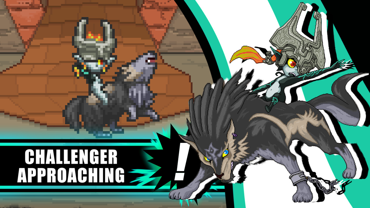 Midna & Wolf Link (Legend of Zelda) [V9.5/CMC+v8] Mod for Super Smash ...