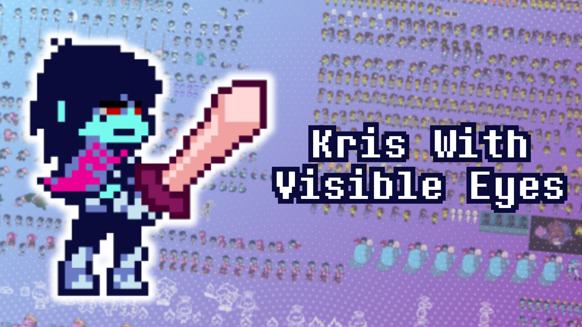 Kris with Visible Eyes Mod for Deltarune | DR Mods