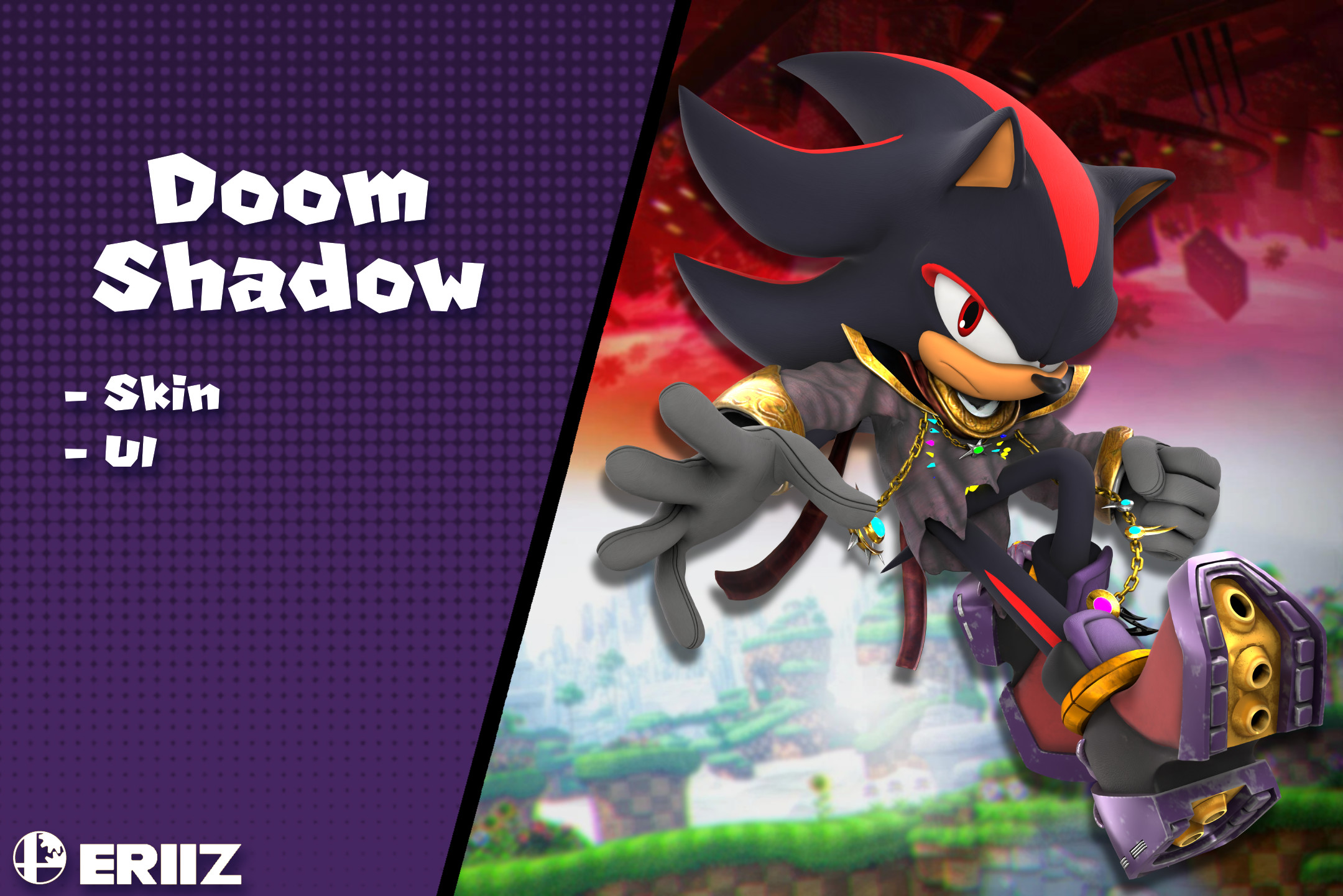 Doom Shadow (Day 12) Mod for Super Smash Bros. Ultimate | SSBU Mods