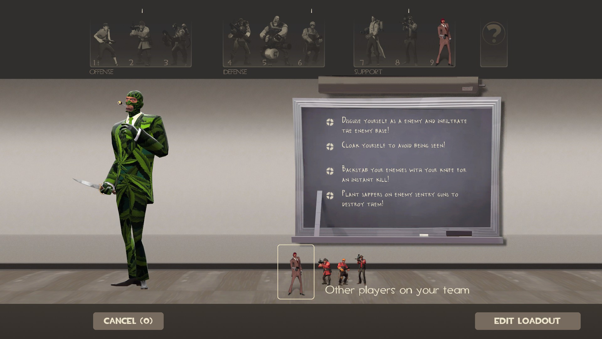 [SENSITIVE CONTENT] Weed Spy (V1) Mod for Team Fortress 2 | TF2 Mods