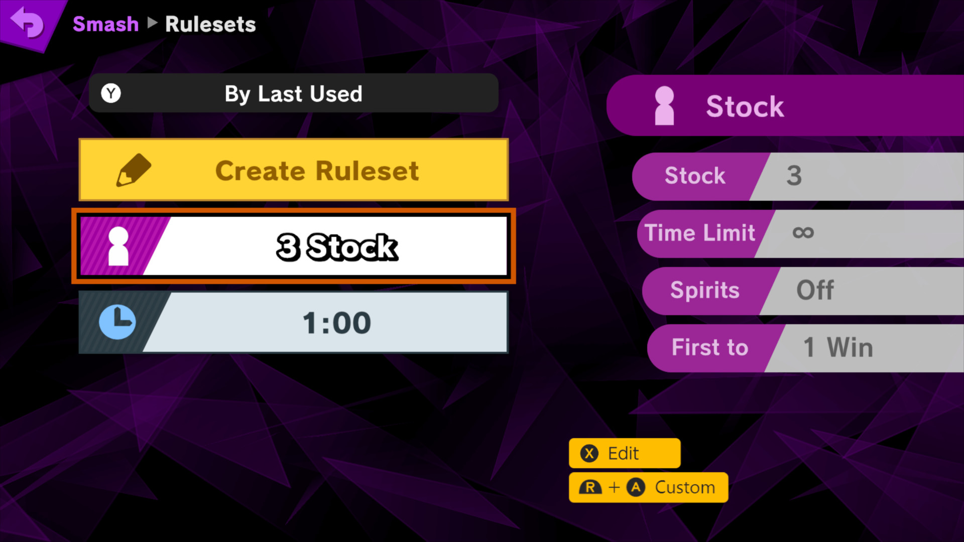 v99 Rule Select Mod for Super Smash Bros. Ultimate | SSBU Mods