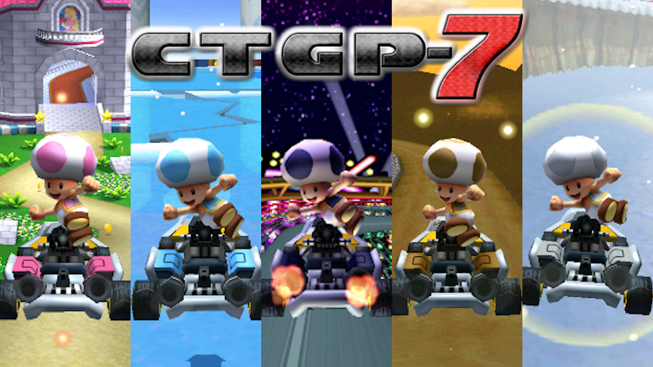 Rare Toad Colors Pack Mod for Mario Kart 7 | MK7 Mods