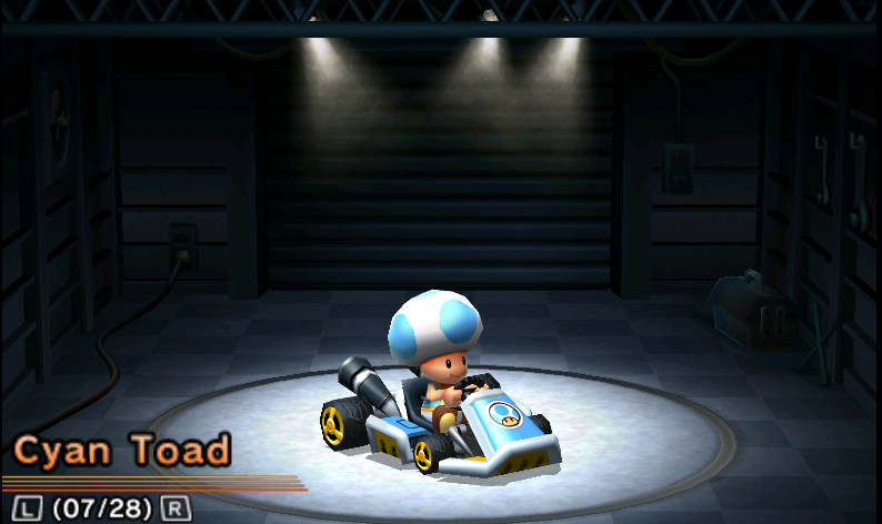Rare Toad Colors Pack Mod for Mario Kart 7 | MK7 Mods