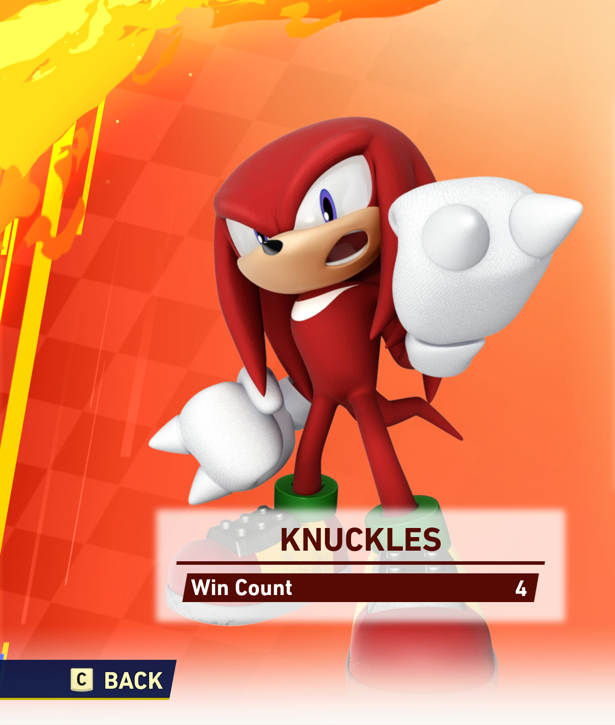 (PARTIALLY OBSOLETE) Sonic Dash Knuckles Render Mod for Sonic Racing ...
