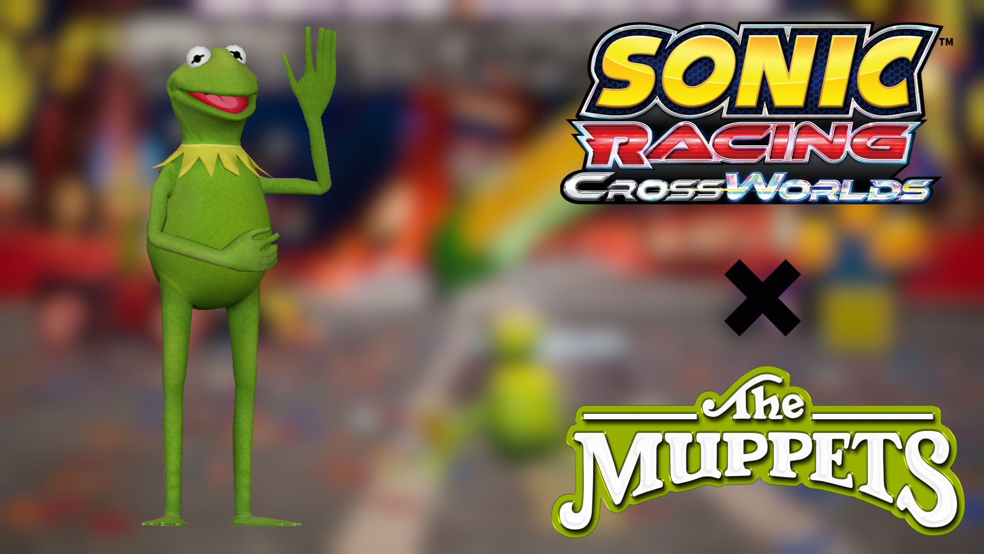 Kermit the Frog Mod for Sonic Racing: CrossWorlds | SR:CW Mods
