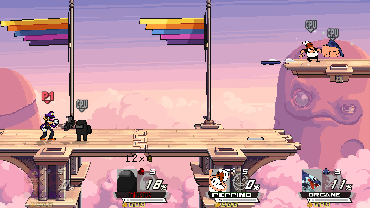 Runner2(Fraymakers) - Stratostar (9.5/CMC+) Mod for Super Smash Bros ...