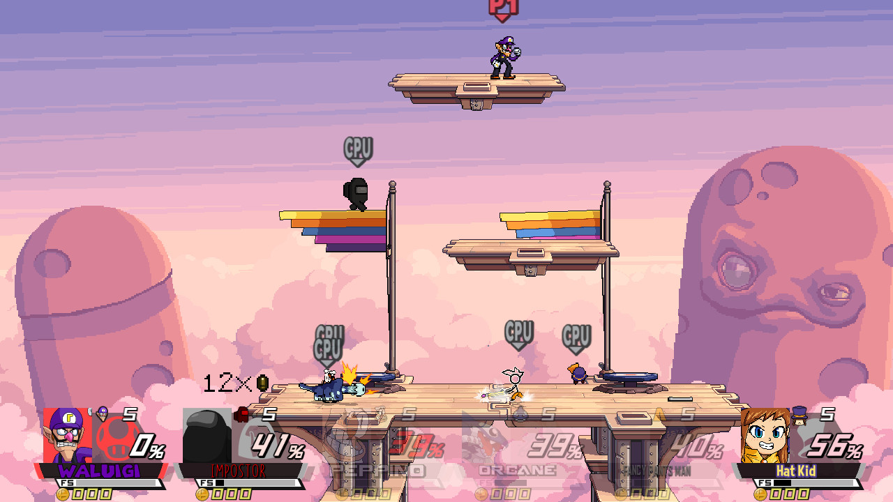 Runner2(Fraymakers) - Stratostar (9.5/CMC+) Mod for Super Smash Bros ...