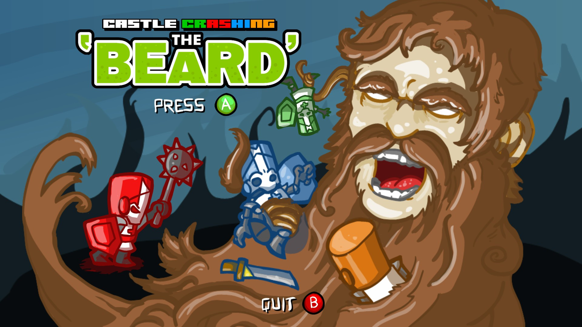 Castle Crashers Vs. The Beard Mod for Castle Crashers (Remastered ...
