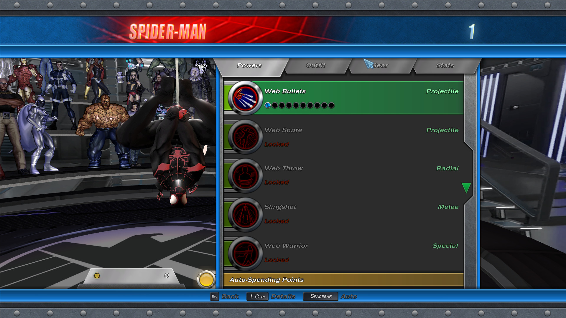 Shift - Spider-Man Unlimited Mod for Marvel: Ultimate Alliance | MUA Mods