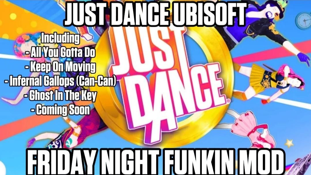 Friday Just Dance Songlist Funkin Mod for Friday Night Funkin' | FNF Mods