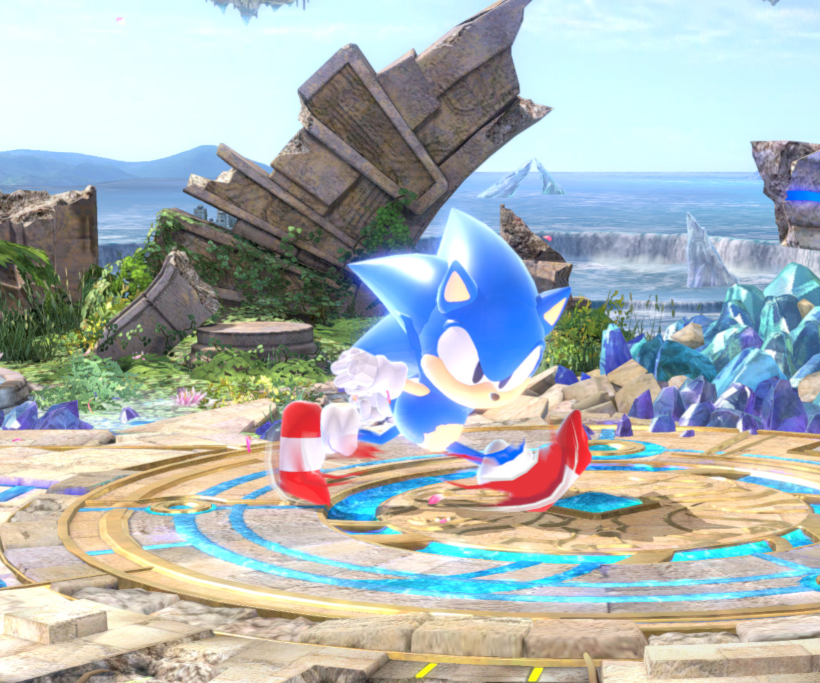 Sonic from Outcome Memories over c00! Mod for Super Smash Bros ...