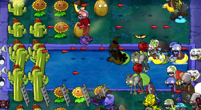 PvZ Mustache Mode! Mod for Plants vs. Zombies | PVZ Mods