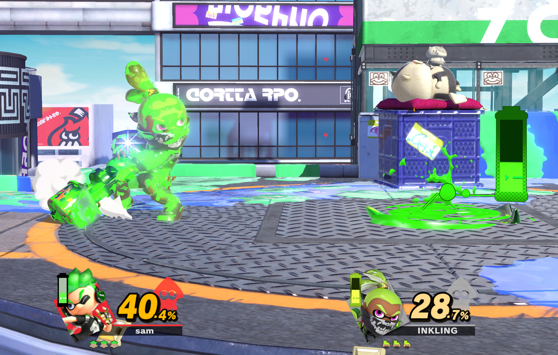 Green Inkling Boy from Splatoon 2! X MarioOMGMario Mod for Super Smash ...
