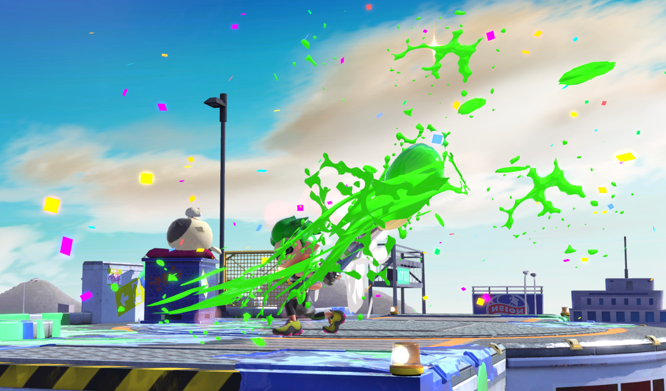 Green Inkling Boy from Splatoon 2! X MarioOMGMario Mod for Super Smash ...