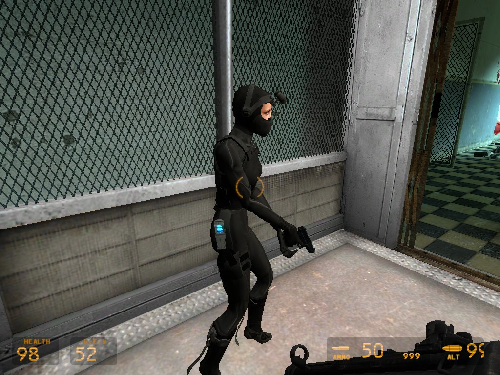 Female Black Ops Assassin as Alyx Mod for Half-Life 2 | HL2 Mods