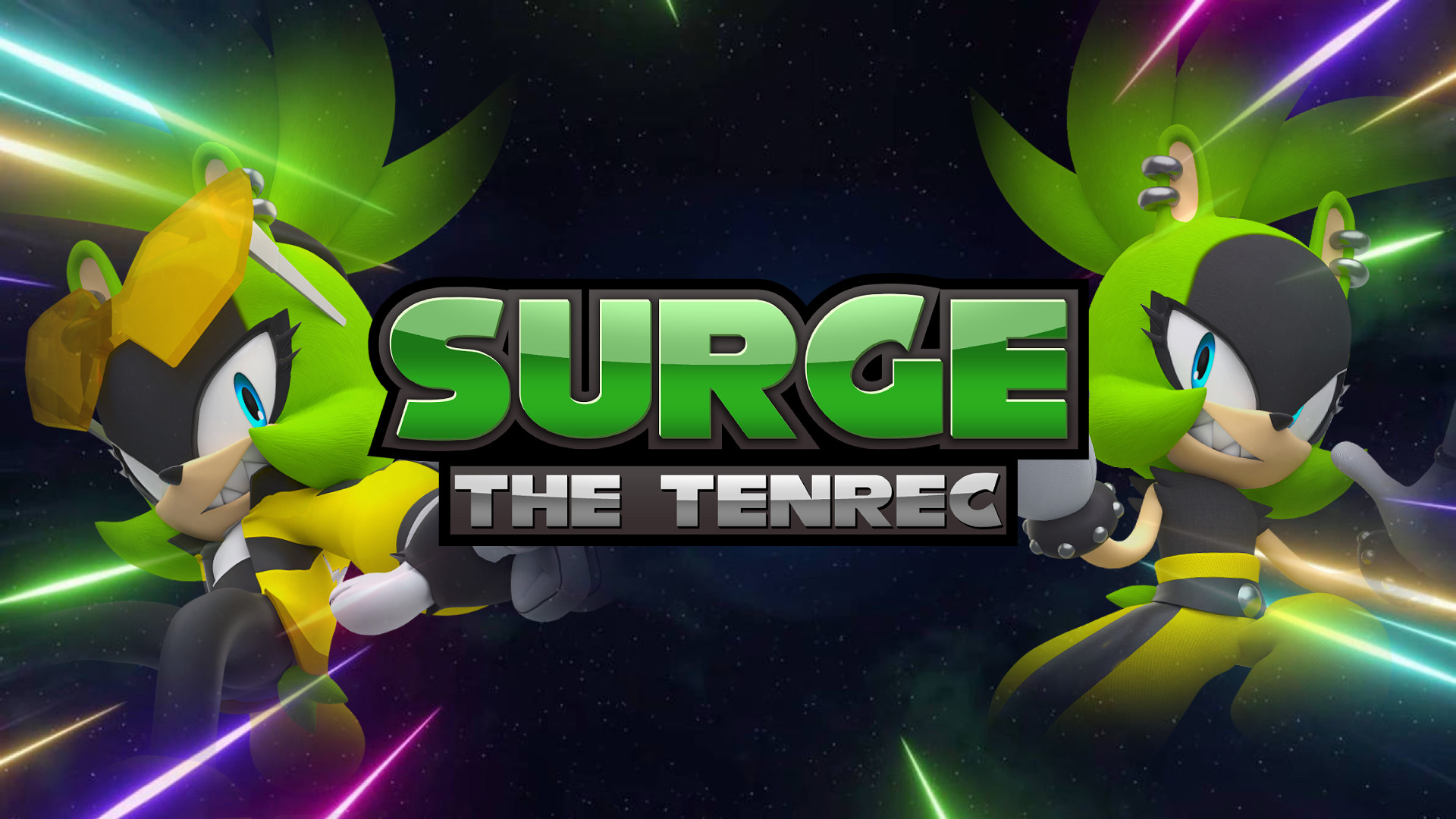 Surge the Tenrec (by Team Static) Mod for Sonic Racing: CrossWorlds ...