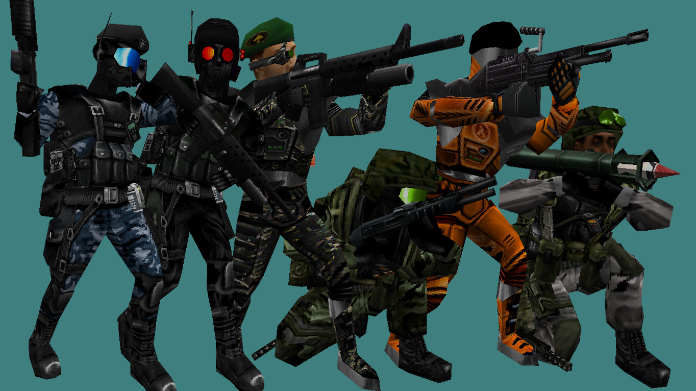 All-In-One HECU Animations Mod for Half-Life | HL Mods