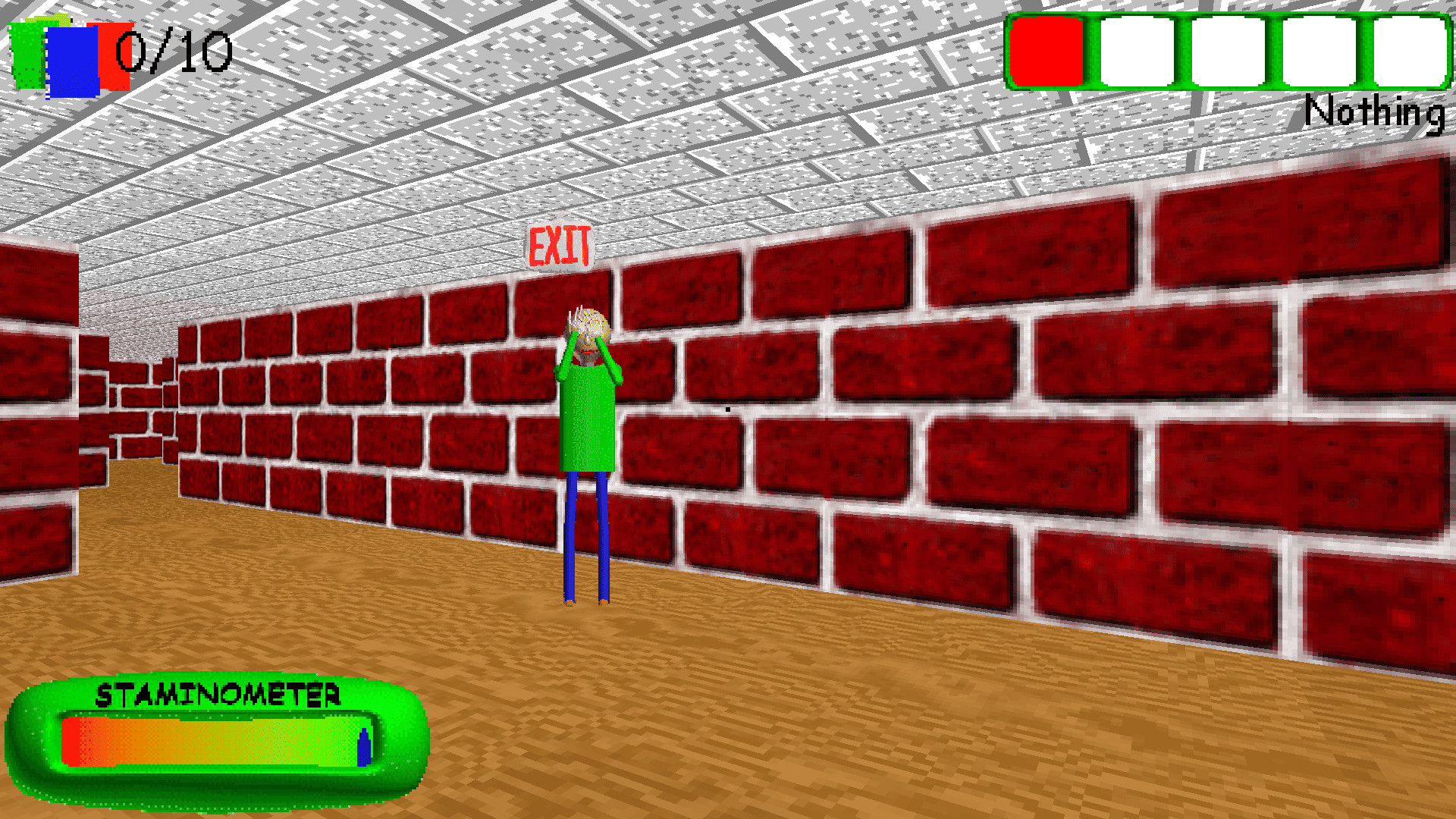3D Maze Mod for Baldi's Basics | Baldi Mods