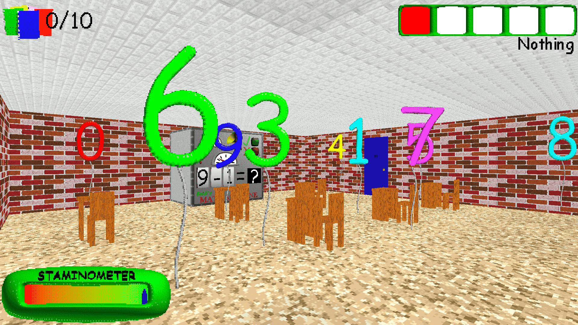 3D Maze Mod for Baldi's Basics | Baldi Mods