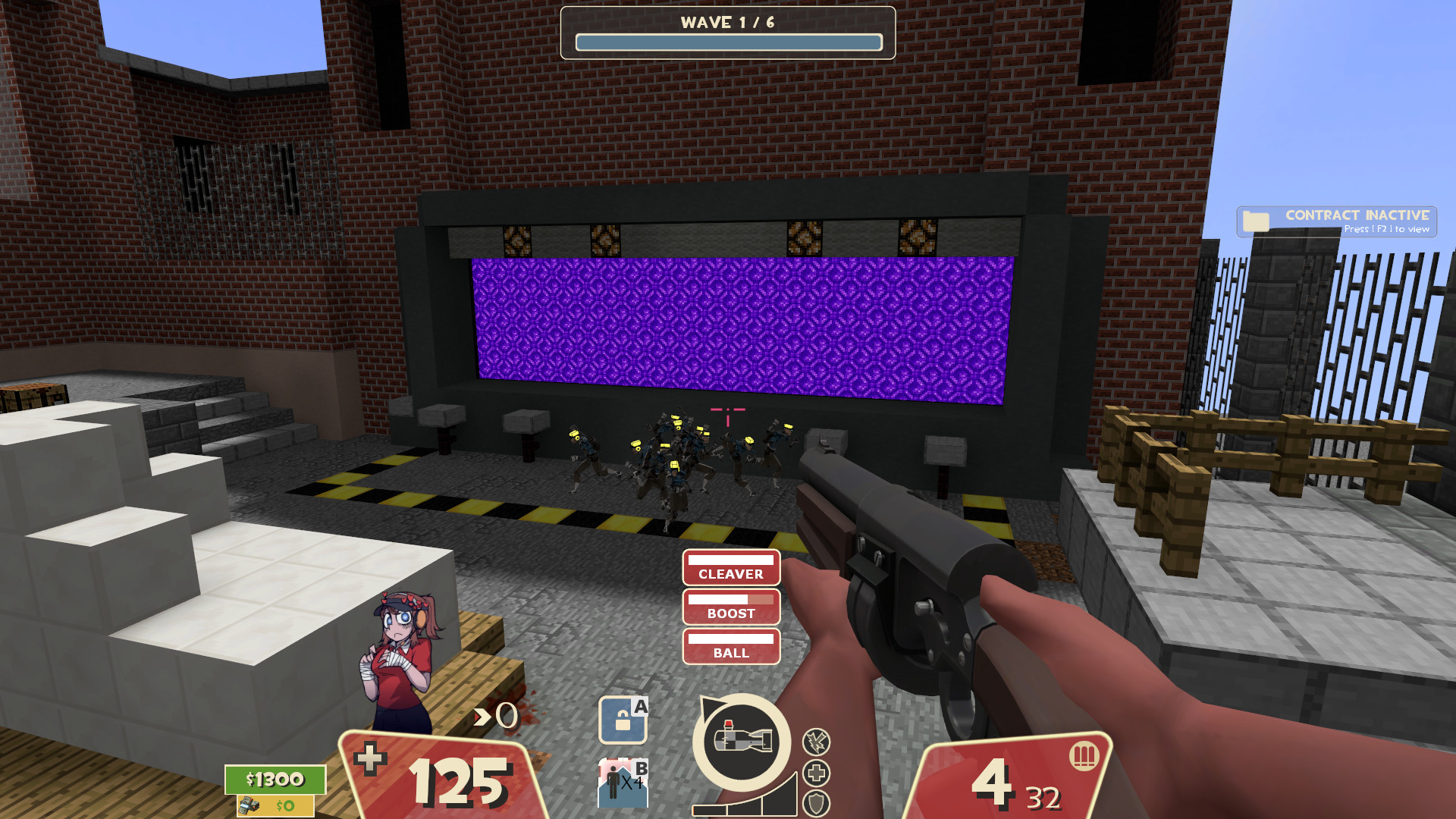 Minecraft Mannhattan Mod for Team Fortress 2 | TF2 Mods