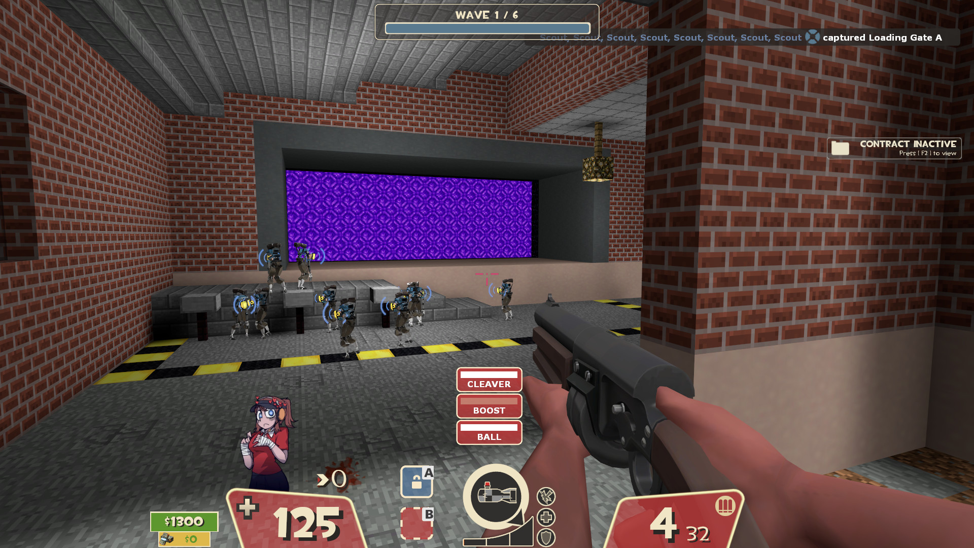 Minecraft Mannhattan Mod for Team Fortress 2 | TF2 Mods