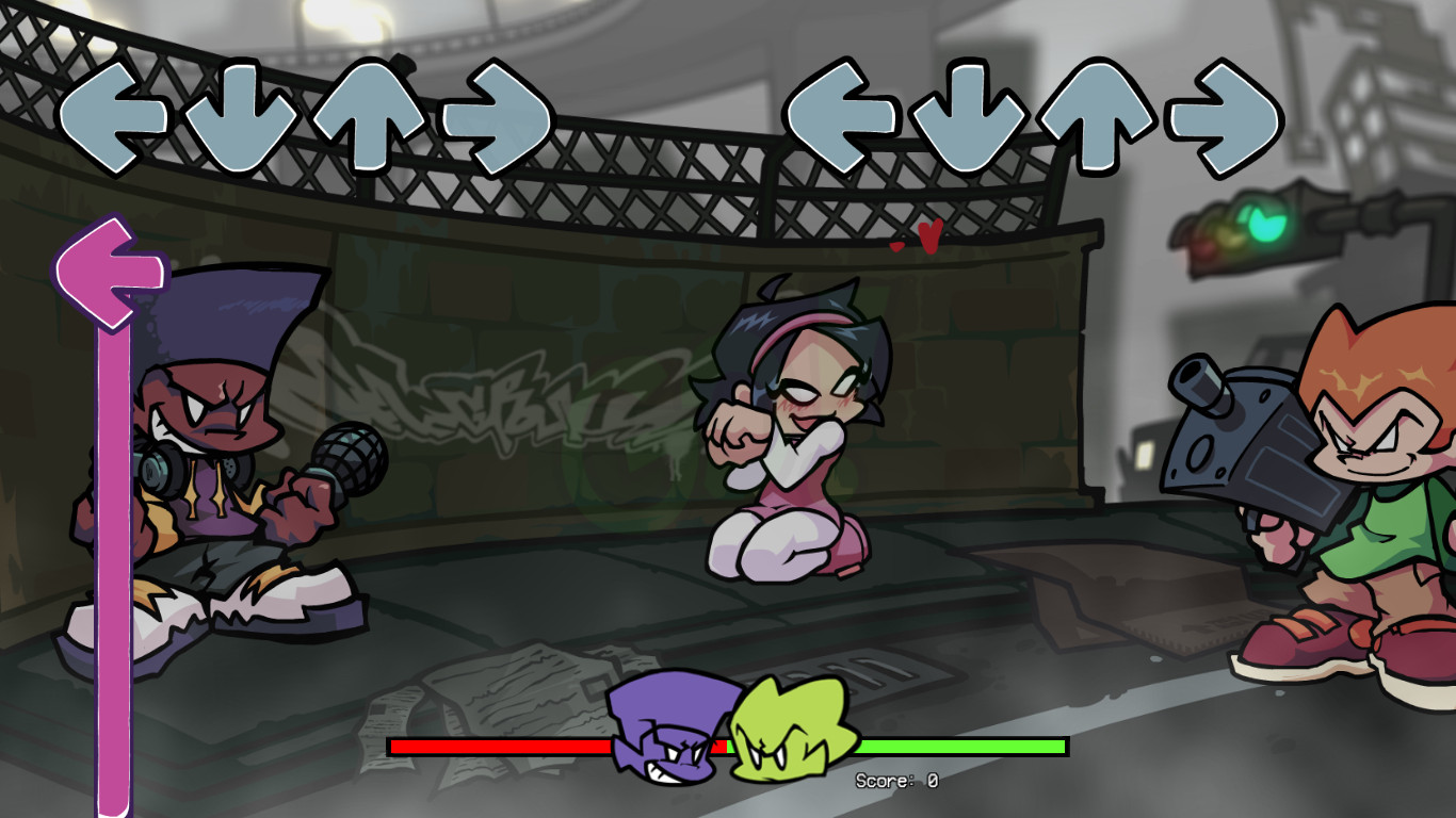 Character Select Girlfriend And Nene Mod for Friday Night Funkin' | FNF ...