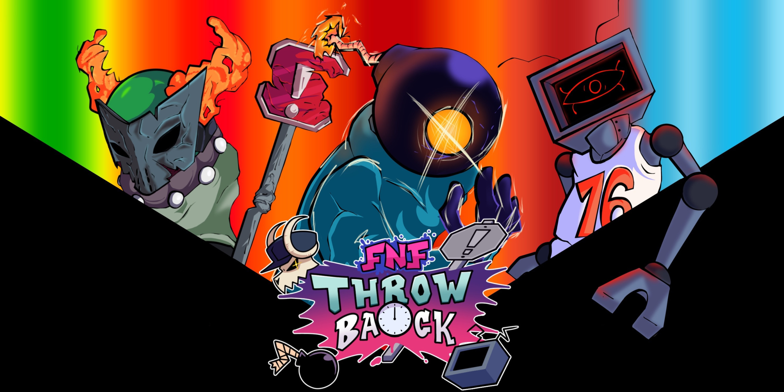 FNF': Throwback | Cancelled Build Mod for Friday Night Funkin' | FNF Mods