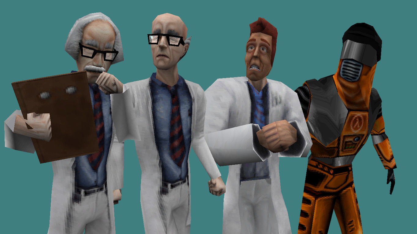 All-In-One Scientist Animations Mod for Half-Life | HL Mods