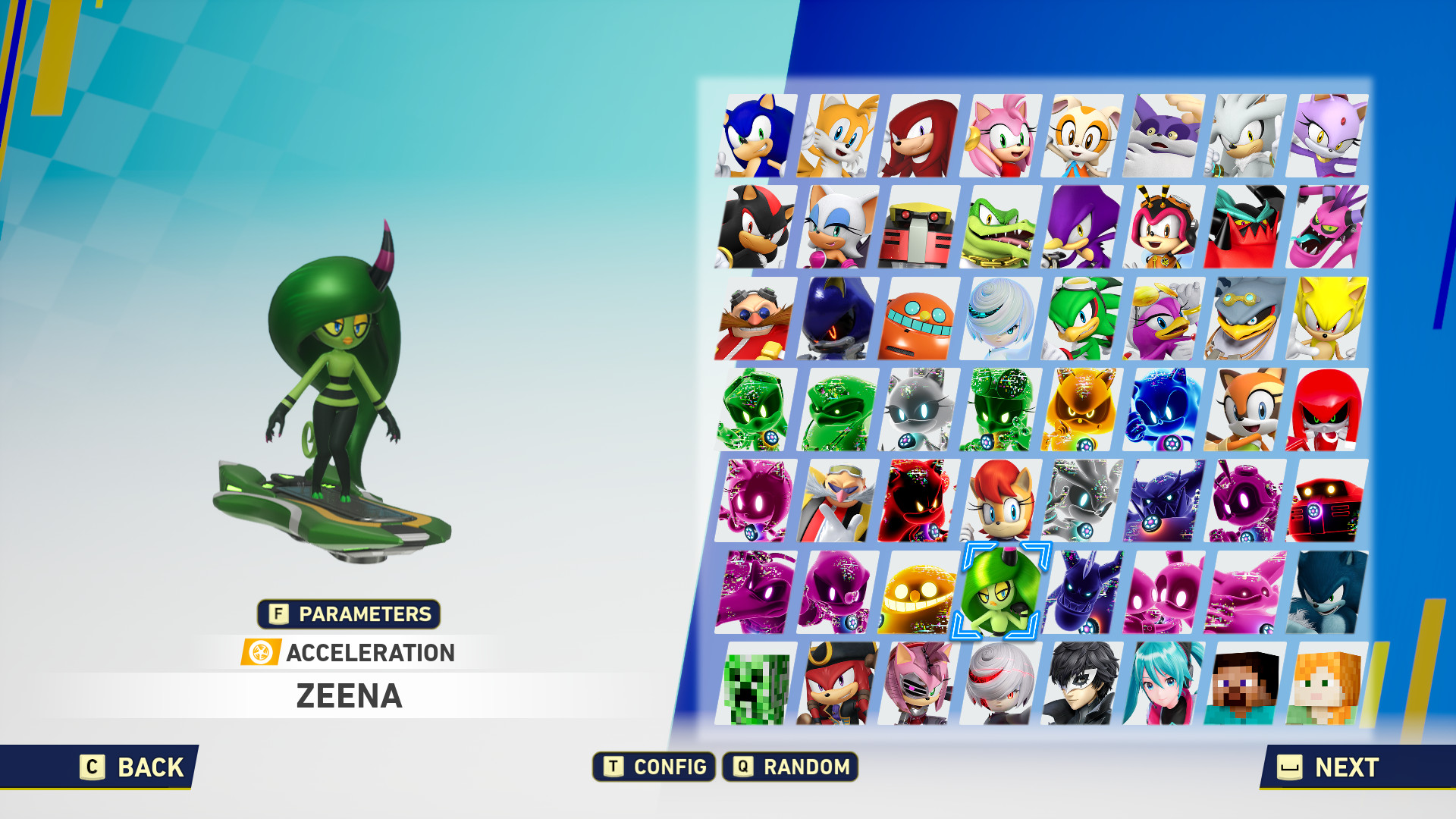Zeena The Zeti Mod for Sonic Racing: CrossWorlds | SR:CW Mods