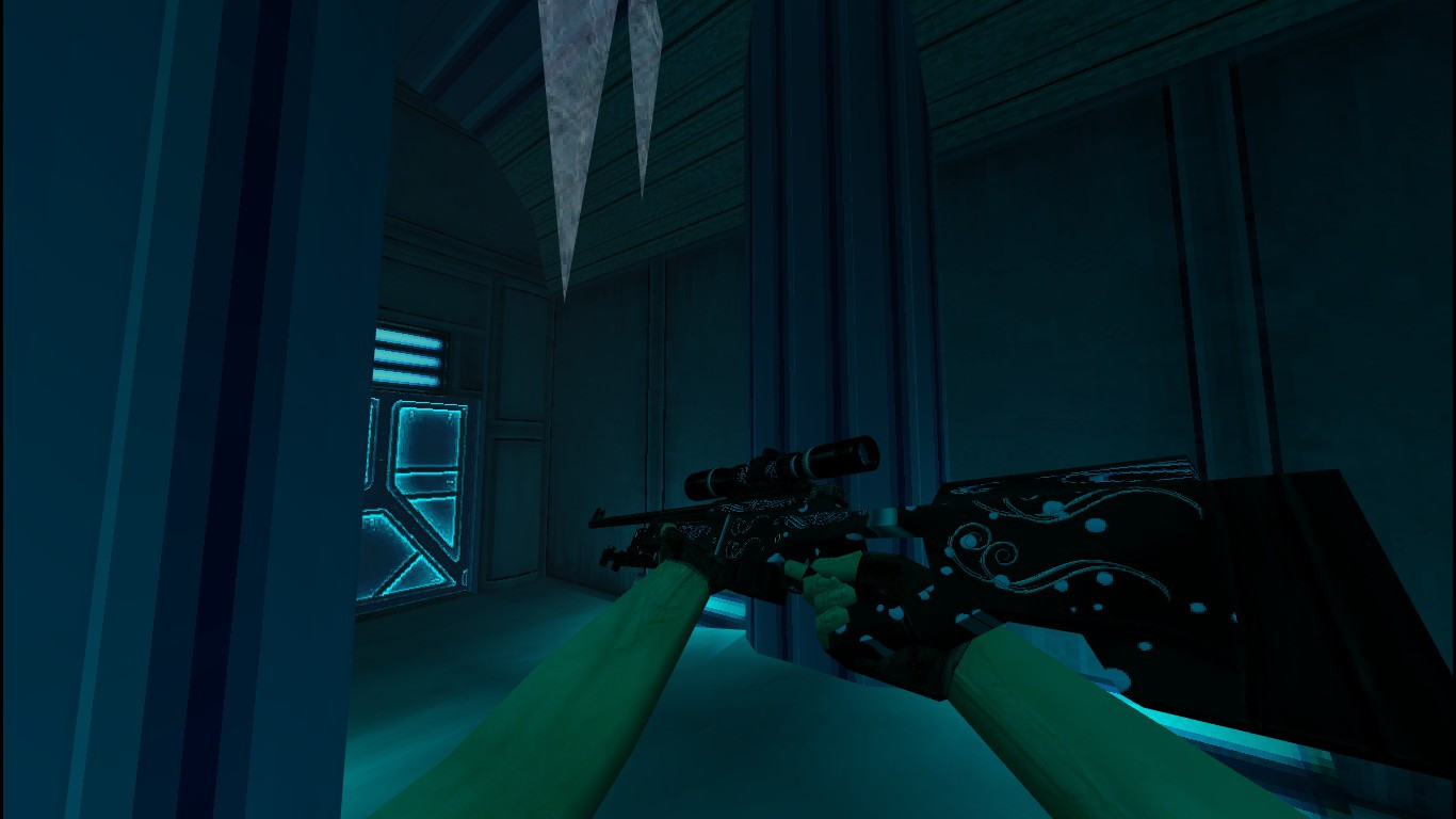 AWP Fancy Blue Mod for Counter-Strike 1.6 | CS1.6 Mods