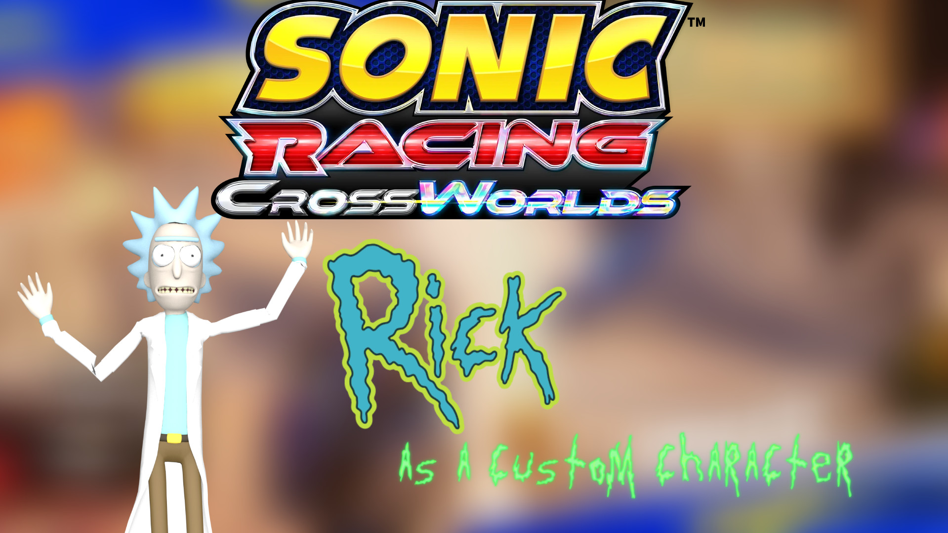Rick Sanchez Mod for Sonic Racing: CrossWorlds | SR:CW Mods
