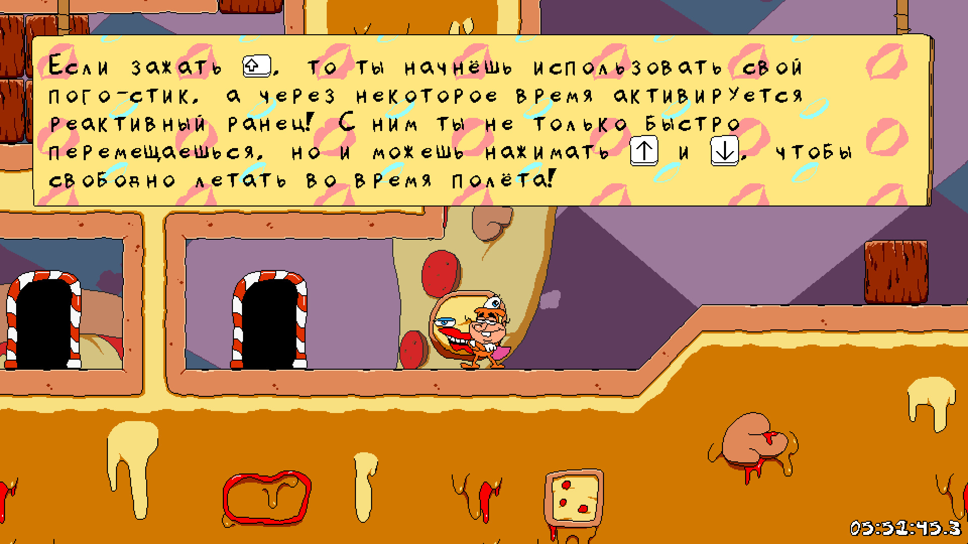 Русификатор для The Orange Side Update Mod for Pizza Tower | PT Mods