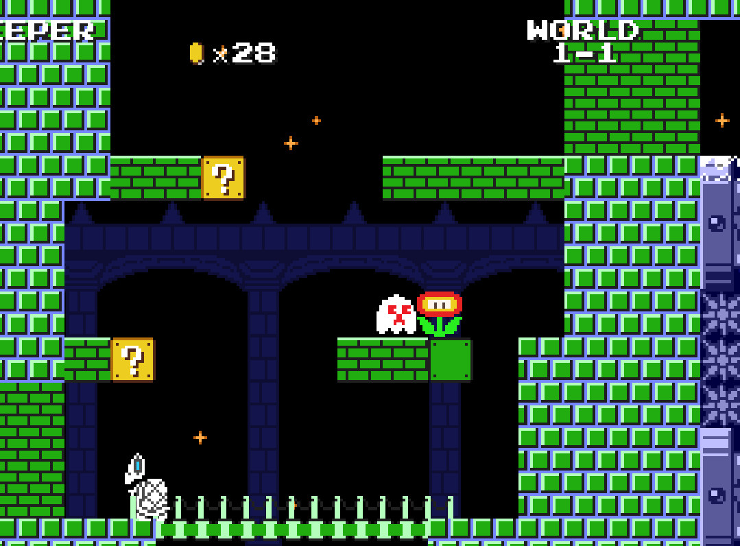 Ghost Creeper Mod for Super Mario Bros. Remastered [Unofficial] | SMB1R ...