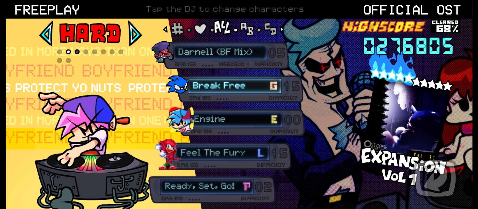 Fnf b-side bf skin Mod for Friday Night Funkin' | FNF Mods