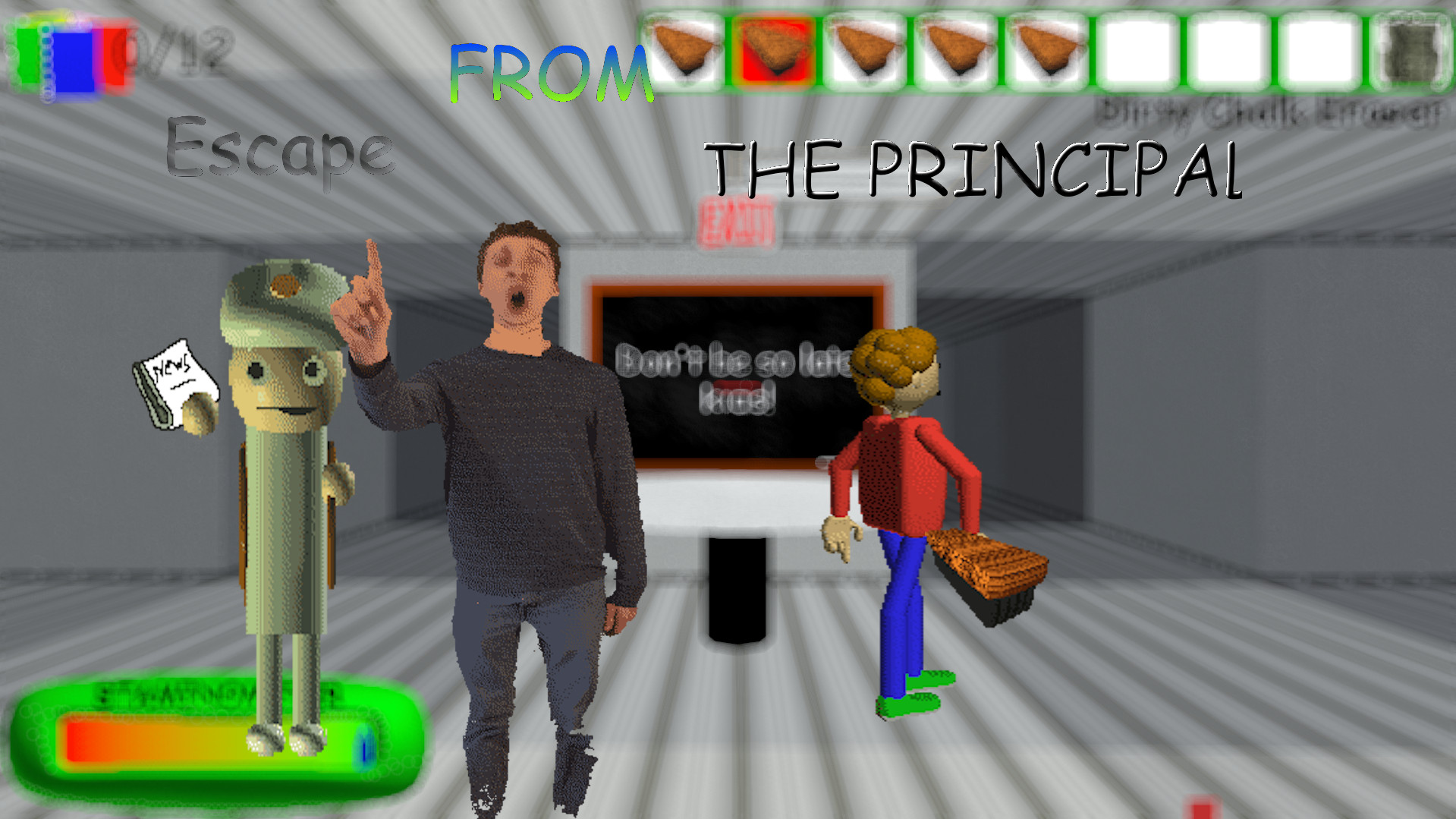 Escape from principal! Mod for Baldi's Basics | Baldi Mods