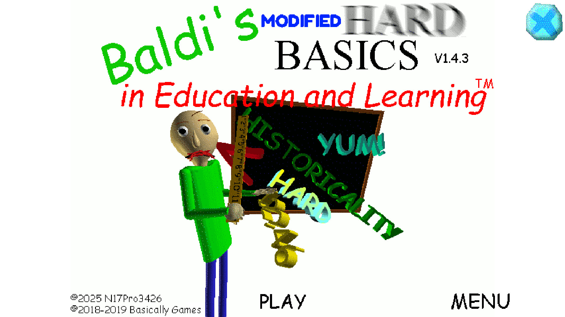 Baldi's Modified Hard Basics Mod for Baldi's Basics | Baldi Mods