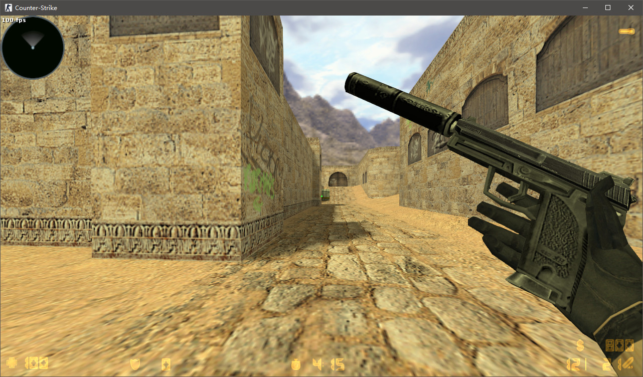 CS GO USP-S Default Black para cs 1.6 Mod for Counter-Strike 1.6 | CS1 ...