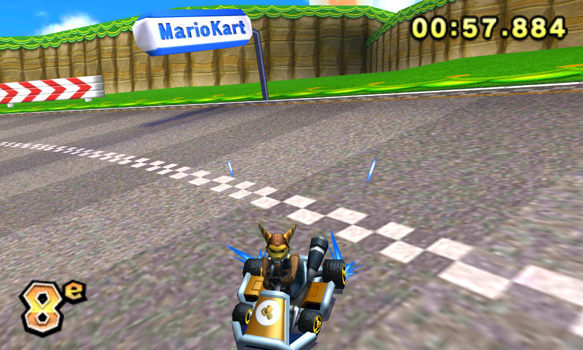 Ratchet Mod for Mario Kart 7 | MK7 Mods