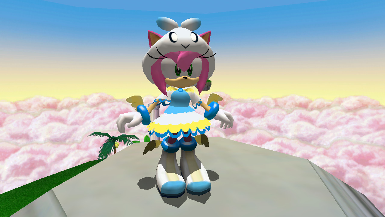 Hero Chao Outfit Amy Mod for Sonic Adventure 2 | SA2 Mods