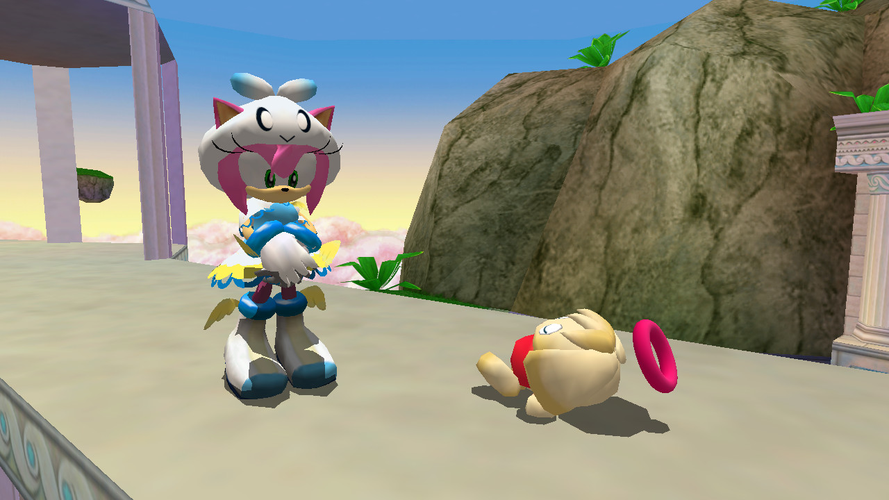 Hero Chao Outfit Amy Mod for Sonic Adventure 2 | SA2 Mods
