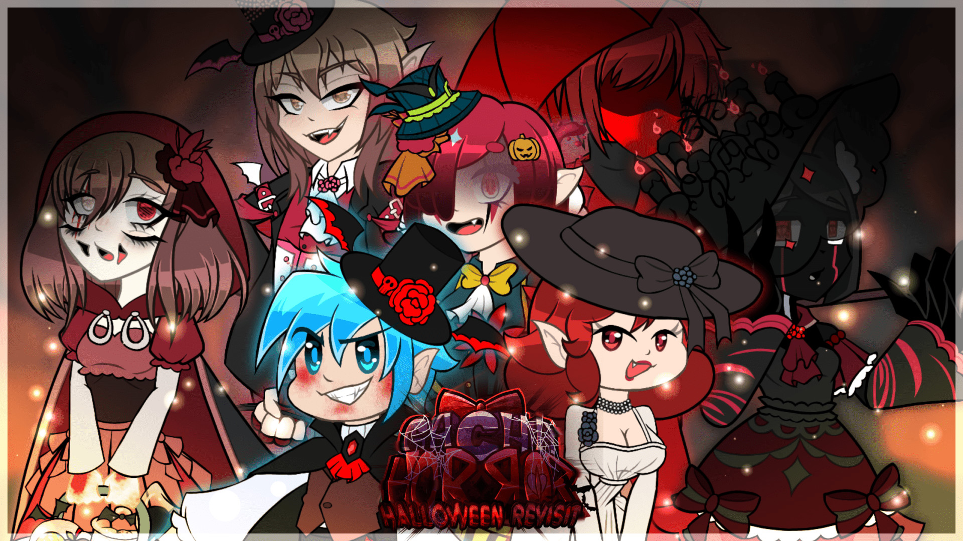Gacha Horror: Halloween REVISIT Mod for Friday Night Funkin' | FNF Mods