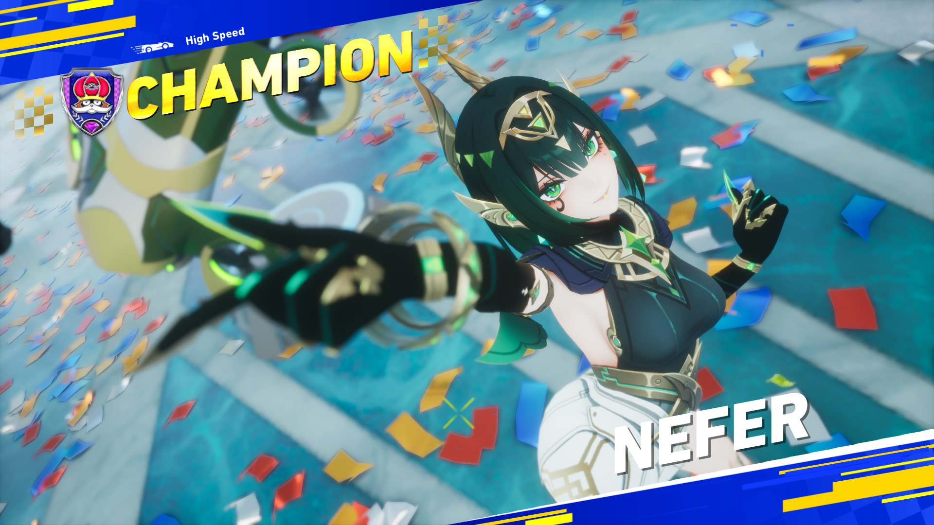 Nefer Over Hatsune Miku Mod for Sonic Racing: CrossWorlds | SR:CW Mods