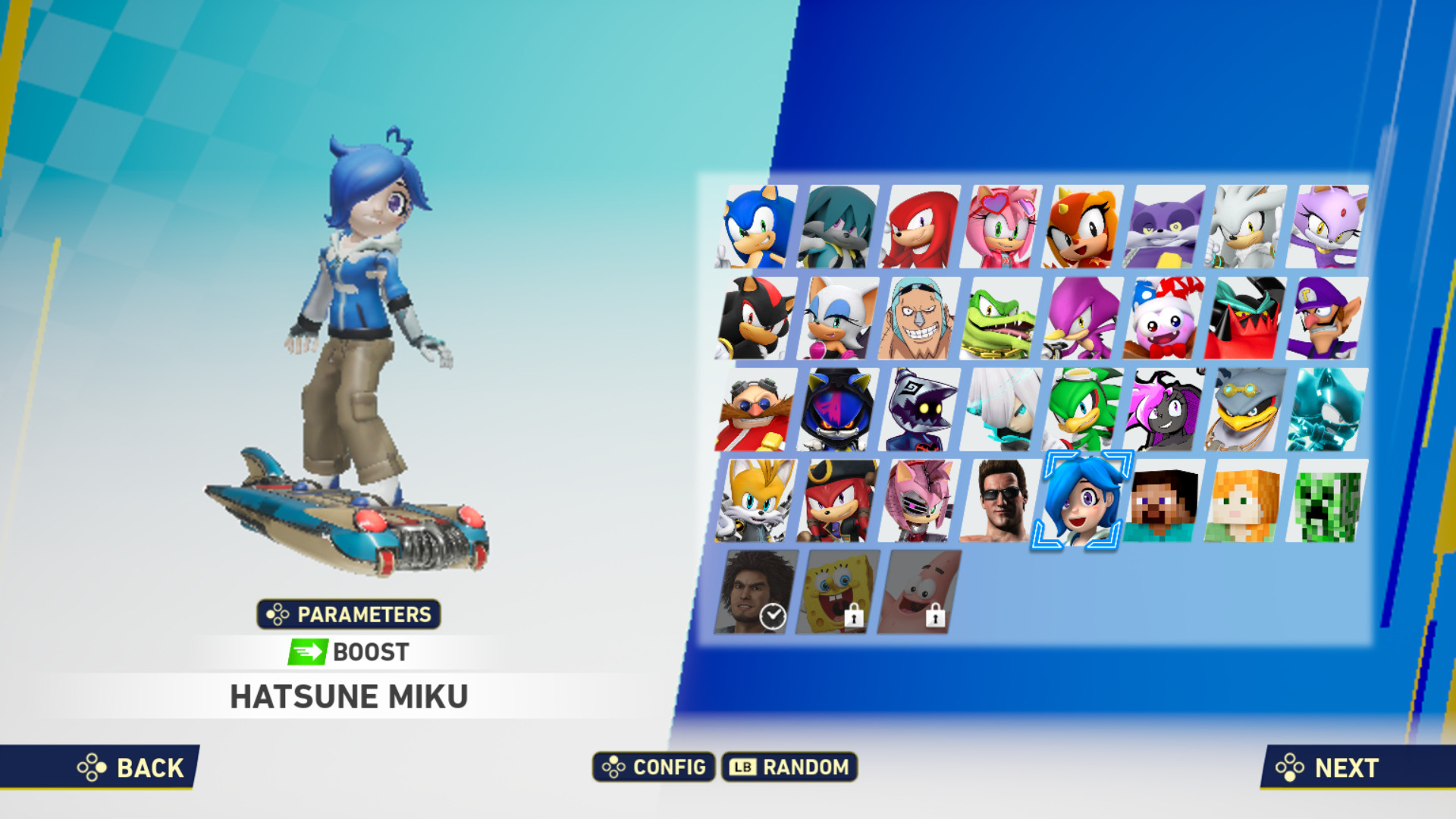 Tari (SMG4) over Hatsune Miku Mod for Sonic Racing: CrossWorlds | SR:CW ...