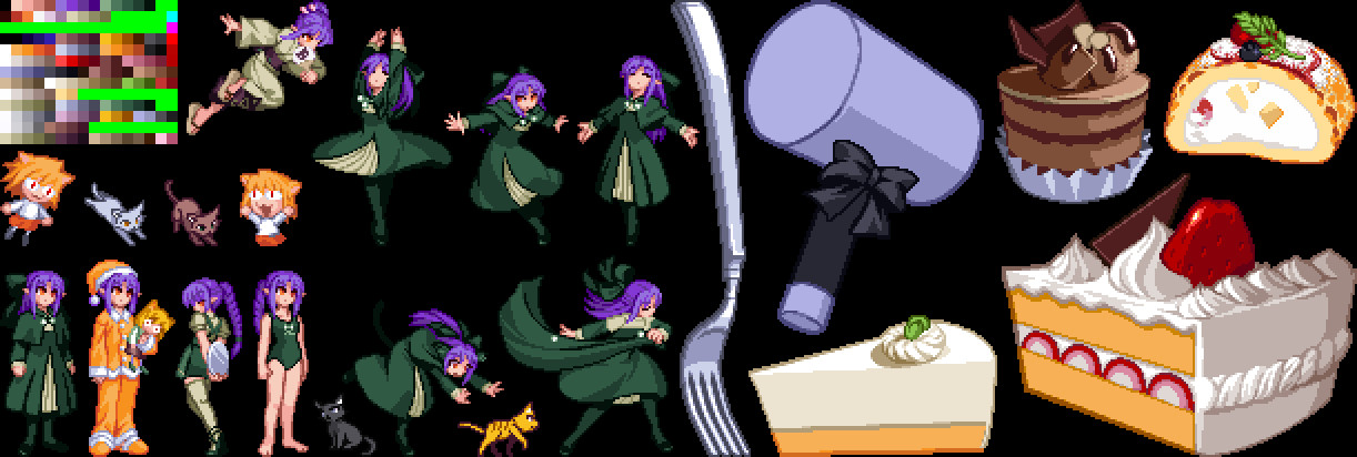 GGACR X MBAACC: The Halloween Pack! Mod for Melty Blood Actress Again ...